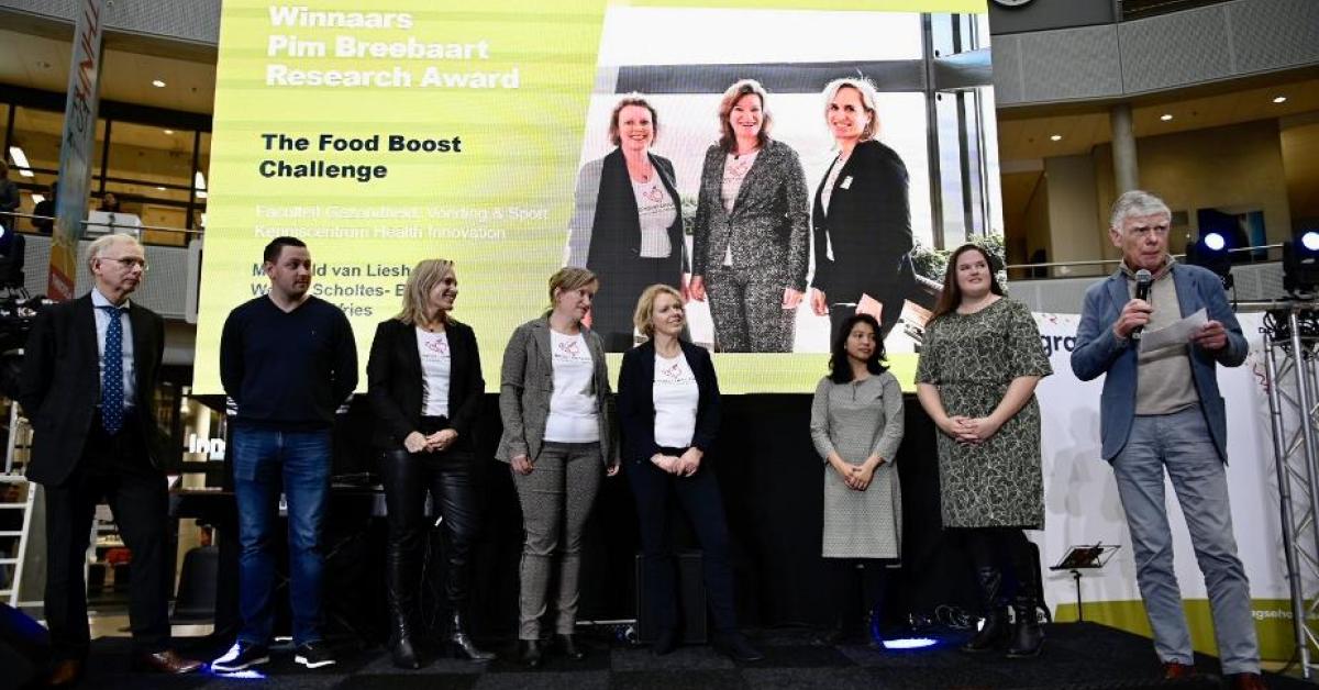 Food Boost Challenge wins the Pim BreeBaart Research Award 2022 | The ...