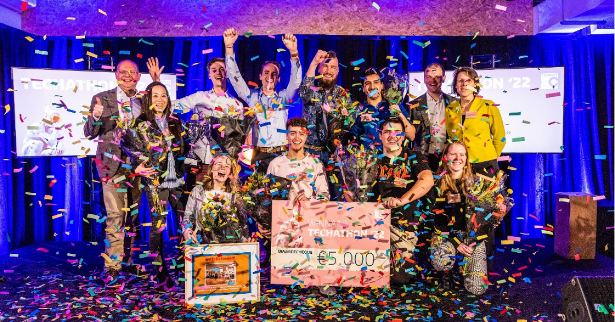 THUAS Students collaborated with FUS to win the 2022 Techathon! | The ...