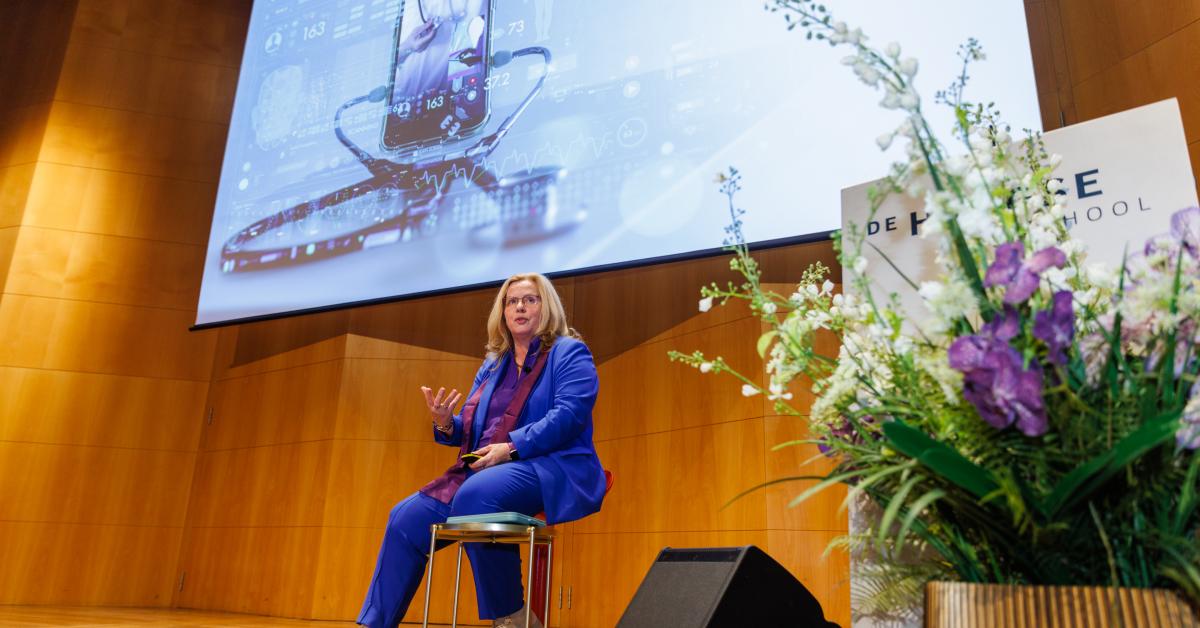 Lecturer Yvonne van Zaalen encourages a change in thinking about ...