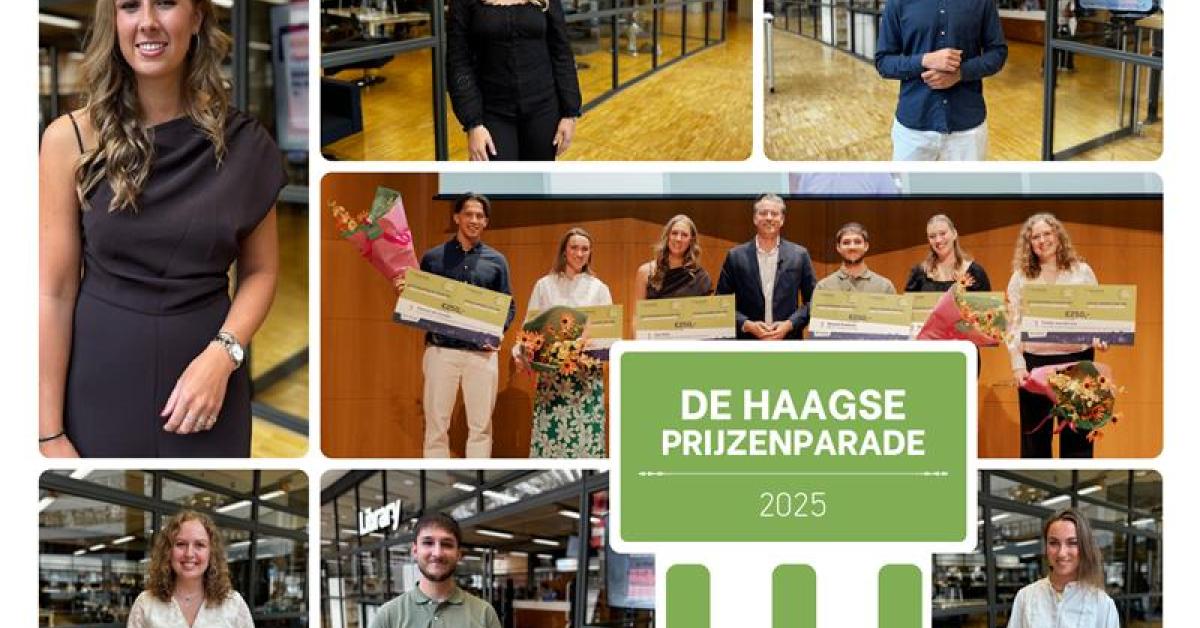 The winners of the 2025 THUAS awards | The Hague University of Applied ...